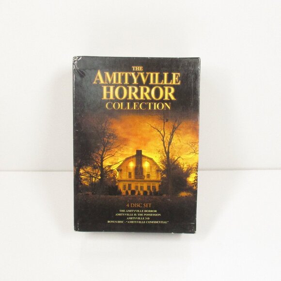 Media | The Amityville Horror Collection 4disc Dvd Boxed Set | Poshmark